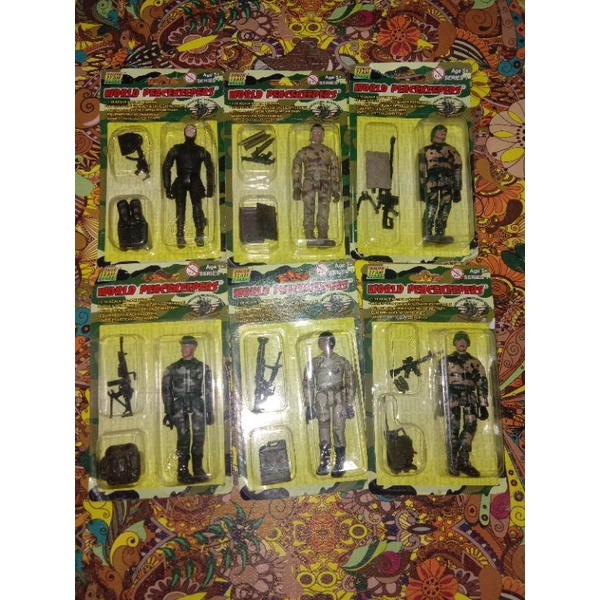 Jual UPDETE 26-02-2025 Action Figure Tentara Army World Peacekeepers Mainan tentara | Shopee ...