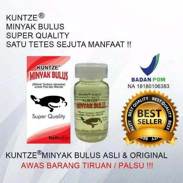 Jual Kuntze minyak bulus bpom/minyak bulus putih | Shopee Indonesia