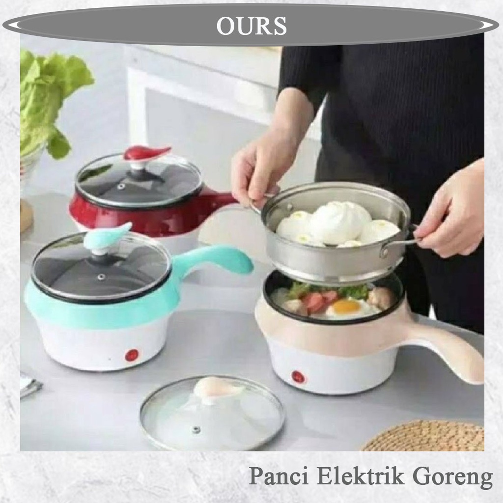 Jual Panci Elektrik Goreng Multifungsi Travel Alat Masak Fry Pan ...