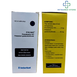 Jual Prome Expectorant Sirup 100 ml - Obat Batuk Anak Dan Dewasa ...