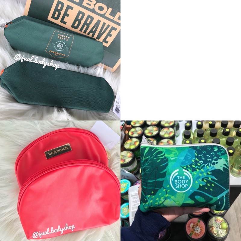 Jual The Body Shop Original - Pouch | Shopee Indonesia