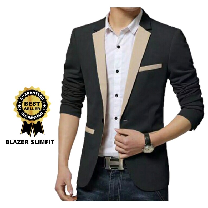 Jual TERLARIS ! JAS BLAZER PRIA FORMAL TERBARU ORIGINAL ARB MODEL SLIMFIT | Shopee Indonesia