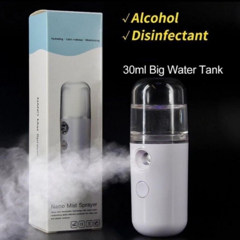 Jual Nano Mist Spray ANTI BOCOR Model Sekrup Face Mist Pelembab Wajah | Shopee Indonesia