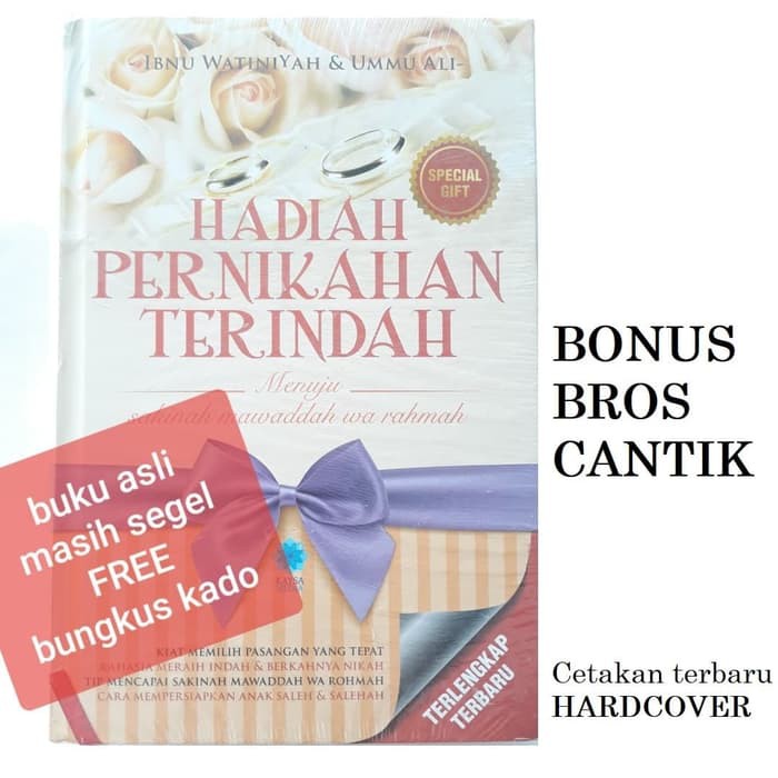Jual Buku Kado Nikah Seserahan Pengantin : HADIAH PERNIKAHAN TERINDAH ...