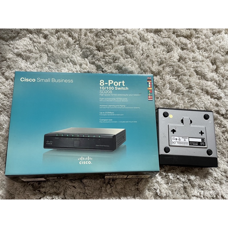 Jual Cisco 8-port switch SD208 preloved | Shopee Indonesia