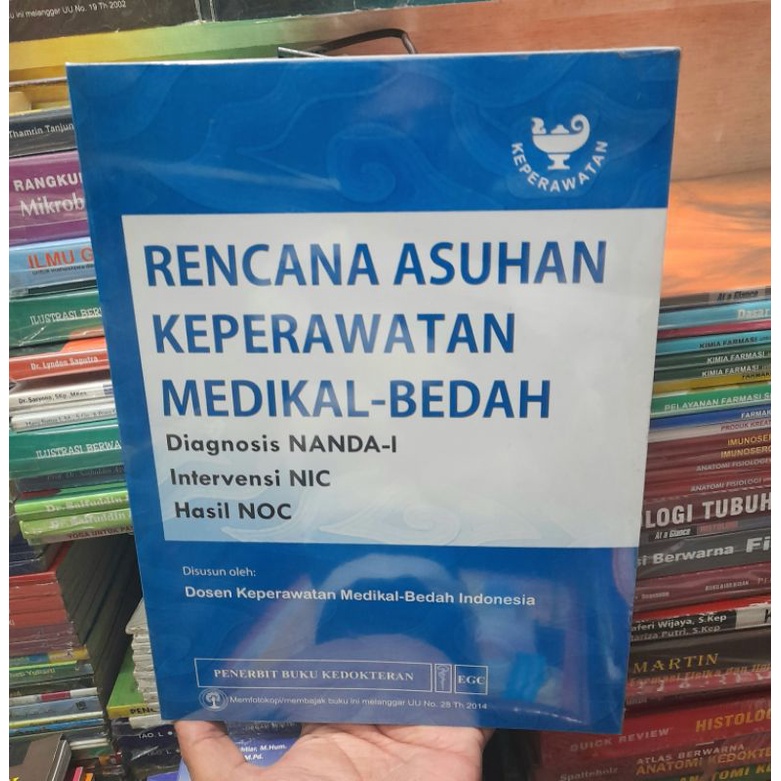 Jual Rencana Asuhan Keperawatan Medikal Bedah Diagnosis NANDA-I Intervensi NIC Hasil NOC 2018 ...