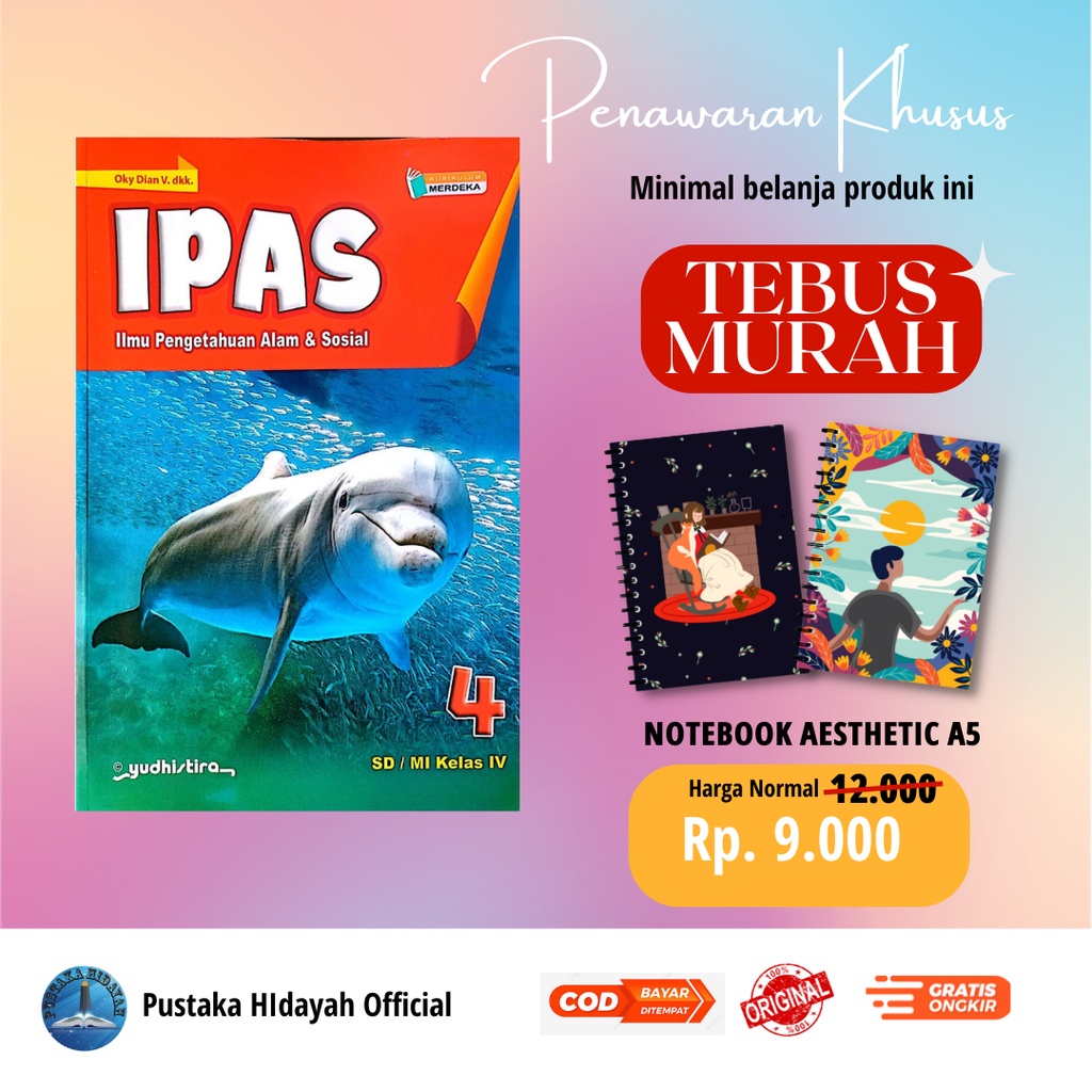 Jual Buku Paket Ipas Kelas 4 Sd Mi Kurikulum Kemerdekaan Penerbit