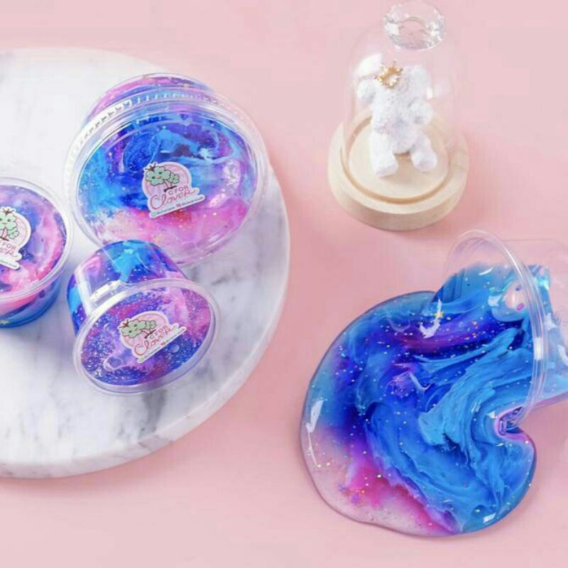 Jual MAINAN SLEM / CLEAR SLIME BENTUK CUP ATAU TABUNG / SLIME GLITTER ...