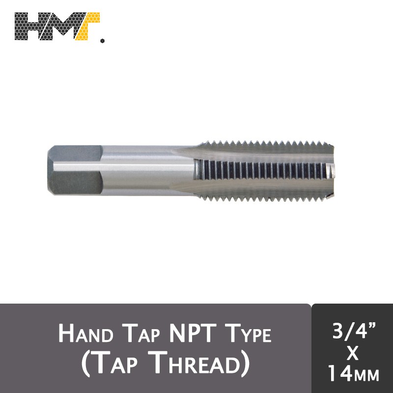 Jual Tap Thread / Hand Tap Pipa NPT 3/4" x 14 mm ( inch ) ( 1 Set ...