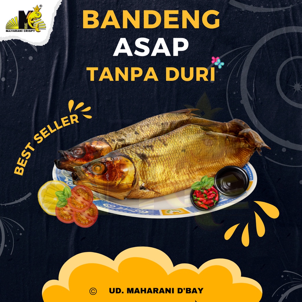 Jual Bandeng Asap Tanpa Duri Khas Sidoarjo (Maharani Crispy) | Shopee ...