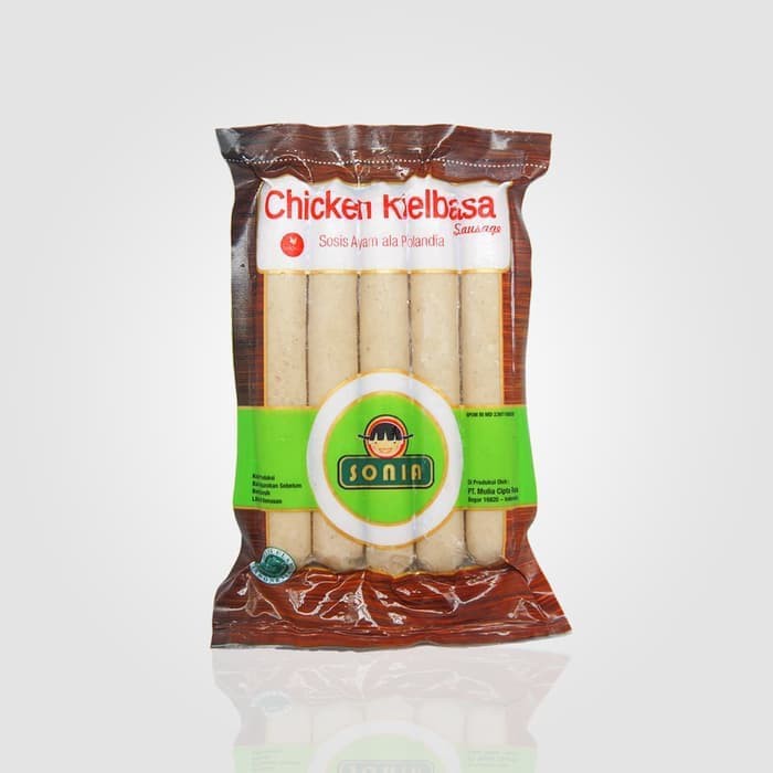 Jual Sosis SONIA Ayam - Chicken Kielbasa 23/65 (325gr) - isi 5 pcs ...