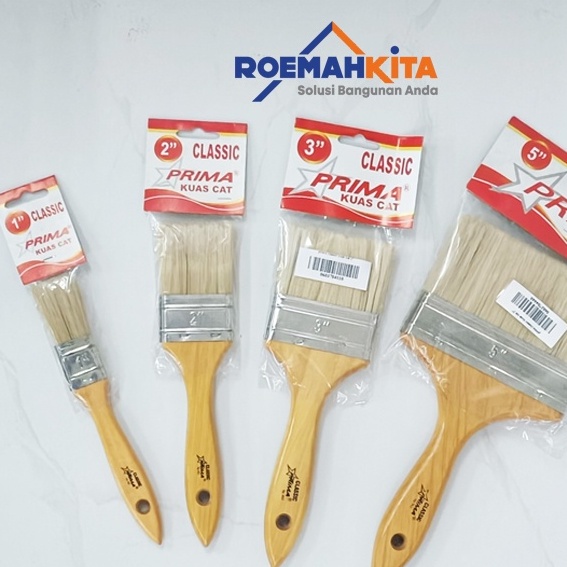 Jual KUAS CAT PRIMA | KUAS CAT TEMBOK | KUAS LUKIS | KUAS PEMBERSIH ...
