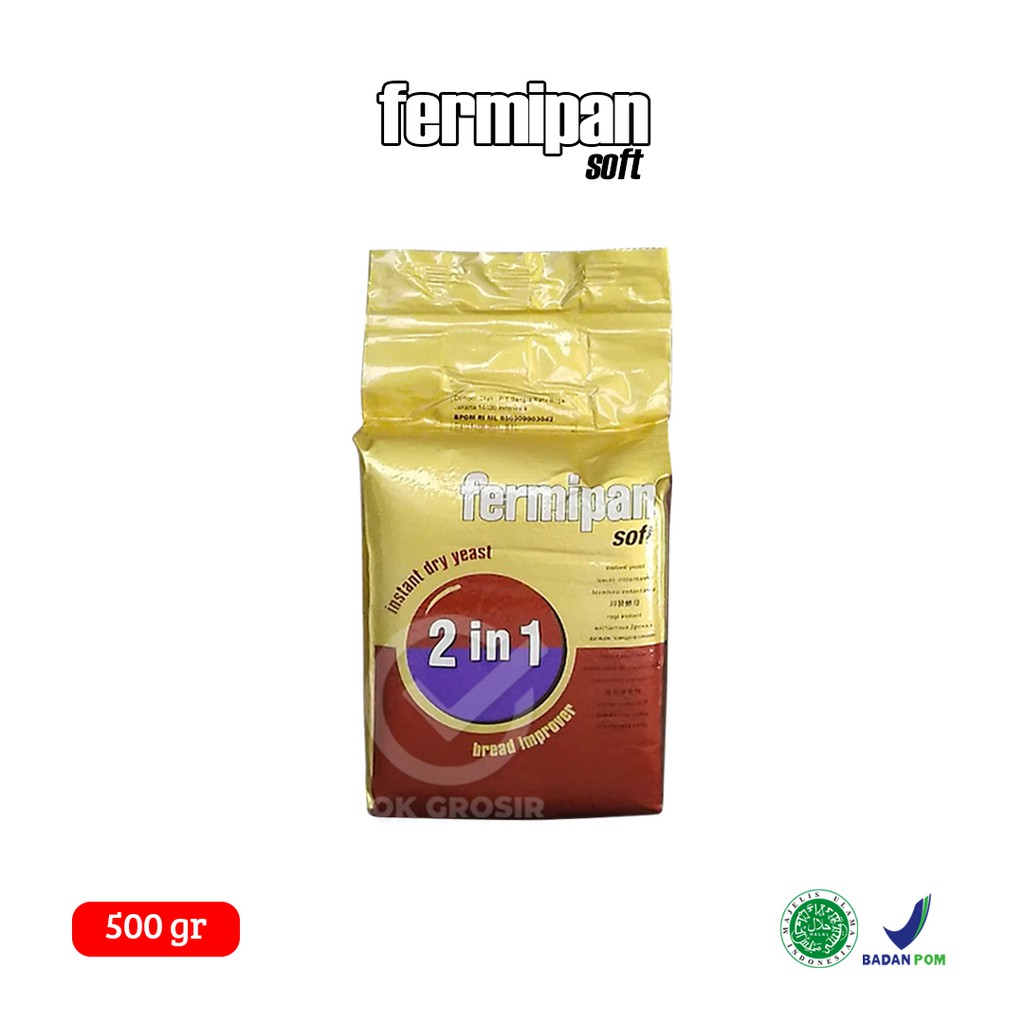 Jual Fermipan Soft 2 in 1 (500 gr) | Shopee Indonesia
