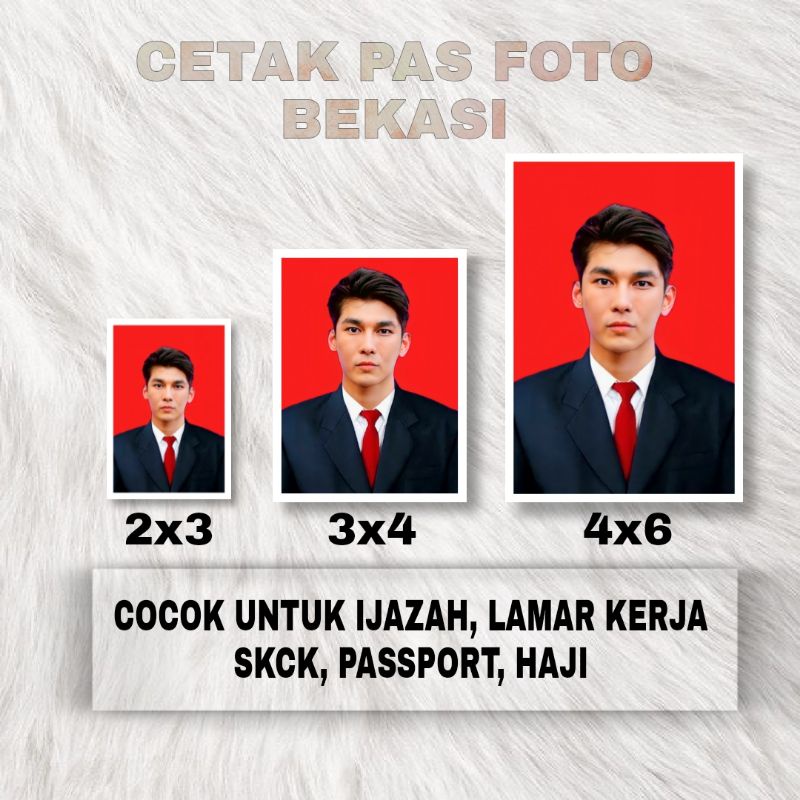 Jual CETAK PAS FOTO UKURAN 2X3, 3X4, 4X6 | Shopee Indonesia