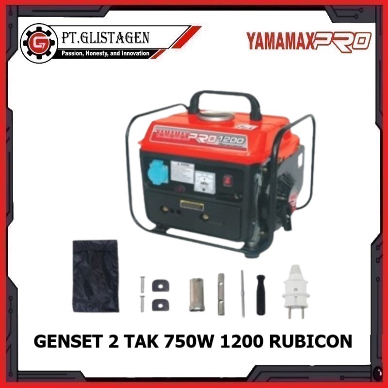 Jual Mesin Generator Listrik 750 Watt Genset 2 Tak YAMAMAX PRO 1200 RUBICON | Shopee Indonesia