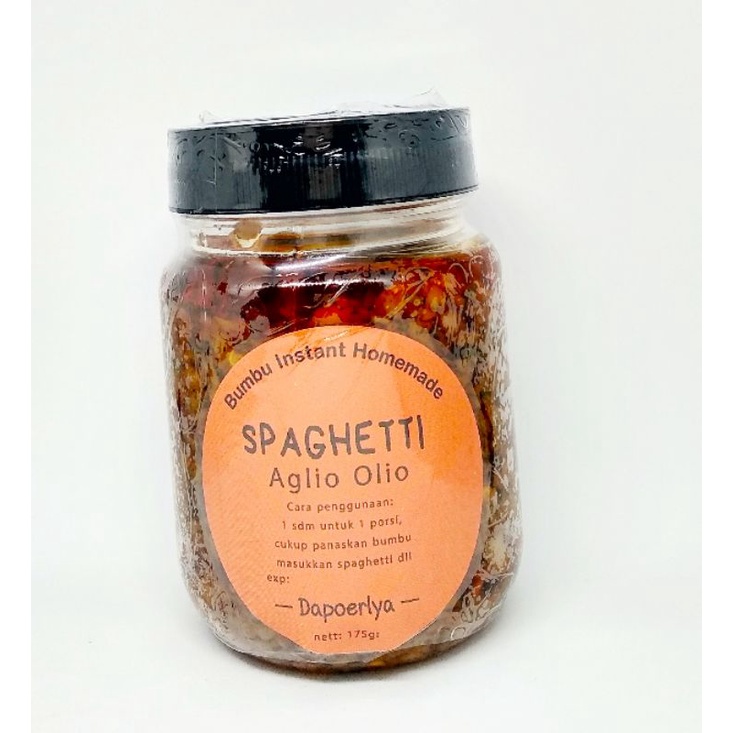 Jual Bumbu Instan Homemade "Spaghetti Aglio e Olio" | Shopee Indonesia