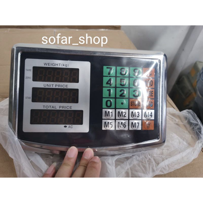 Jual Timbangan Duduk Digital Kapasitas 300kg/200kg Electrik Platform Scale 300KG&200KG | Shopee ...