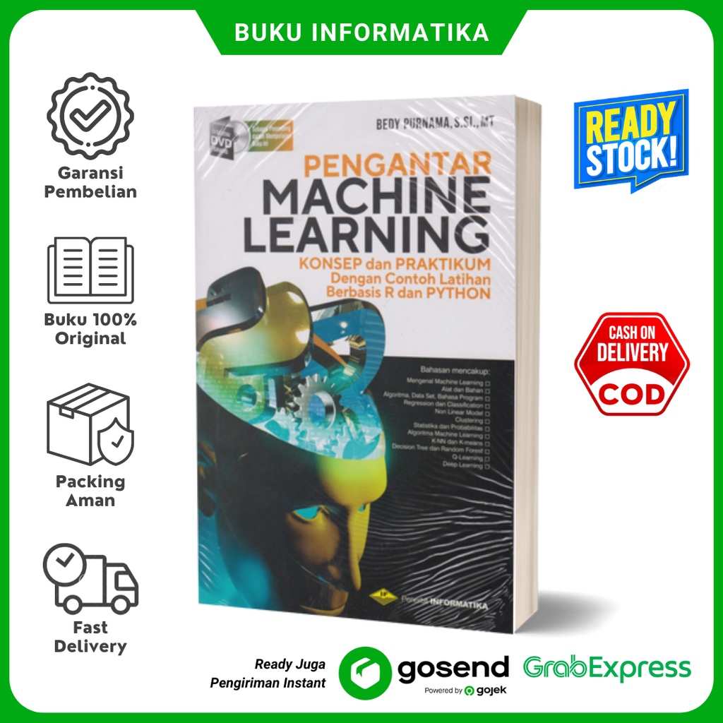 Jual Buku Pengantar Machine Learning + Bonus DVD | Shopee Indonesia