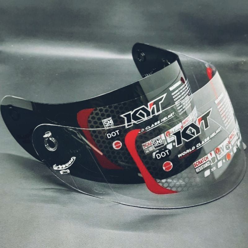Jual Kaca Helm Full Face KYT R-10 K2R RC7 Original KYT | Shopee Indonesia