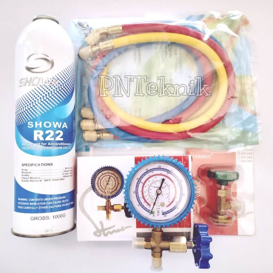 Jual Paket Preon AC R22 Showa Isi Sendiri Langsung Dingin | Shopee Indonesia