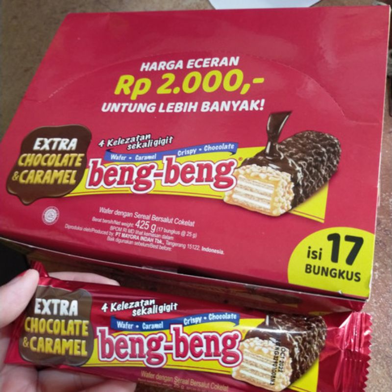 Jual beng-beng choco 22gr, biskuit,coklat | Shopee Indonesia