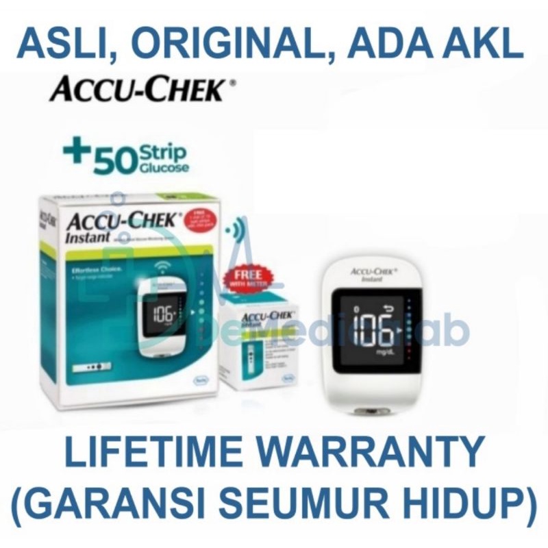 Jual Alat Gula Darah Accucheck Accu Check Instant Blood Glucose Test ...
