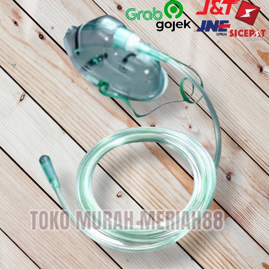 Jual Masker Oksigen O2 Dewasa Resources/Oxygen Mask Original | Shopee ...