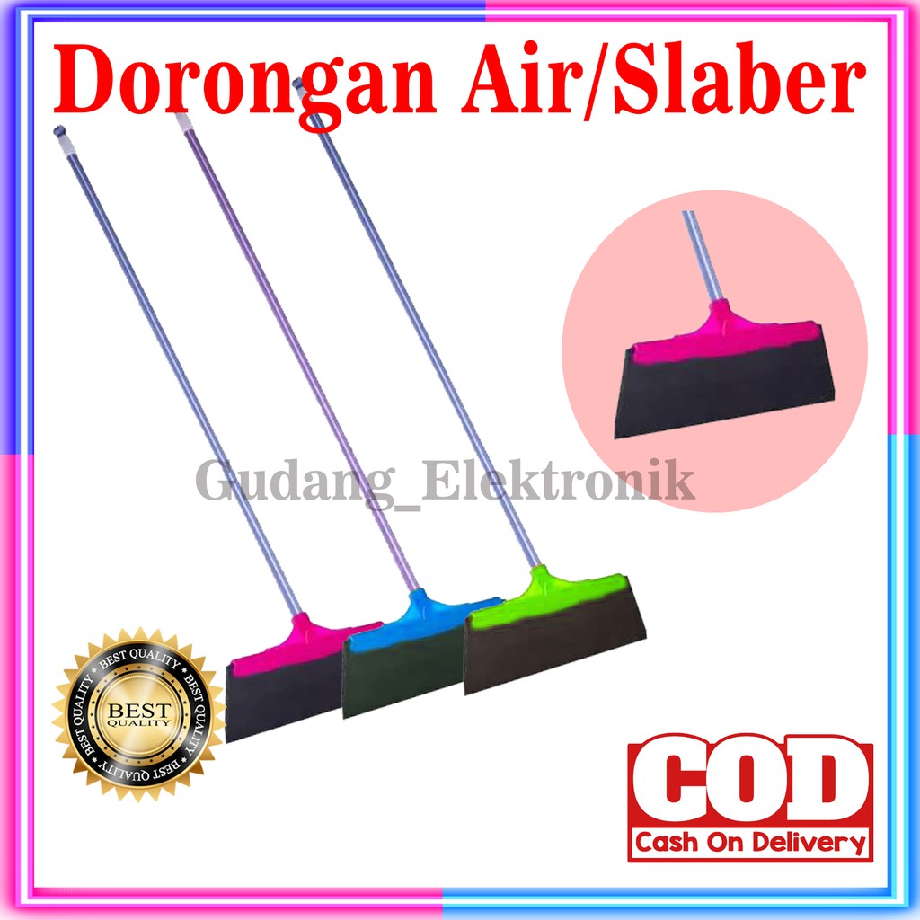Jual Dorongan air/ slaber / wiper lantai sapu air pembersih genangan ...