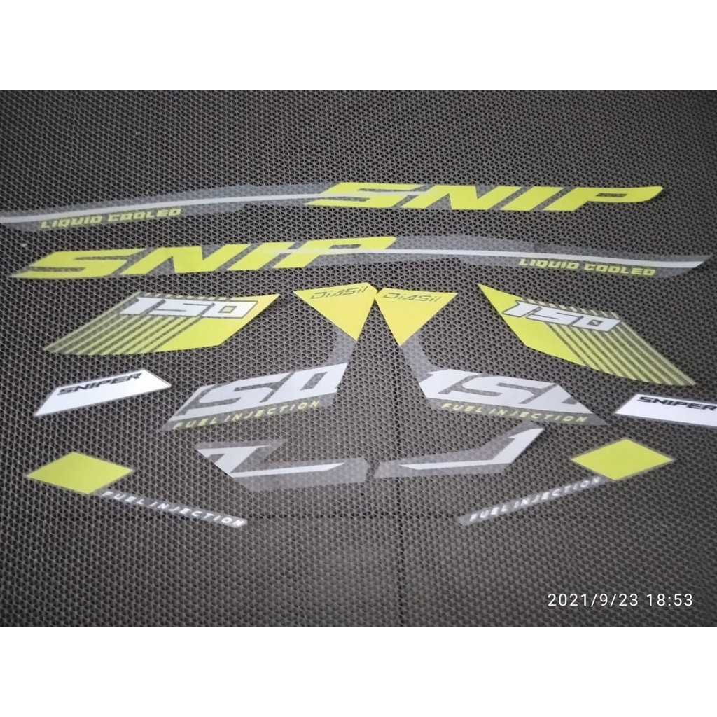 Jual STRIPING TRANSPARAN MX KING 150 STICKER Y150ZR SNIPER EXCITER ...