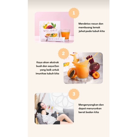 Jual (Ready, Bisa COD) WELOFIT - Slimming juice - slimming capsule ...