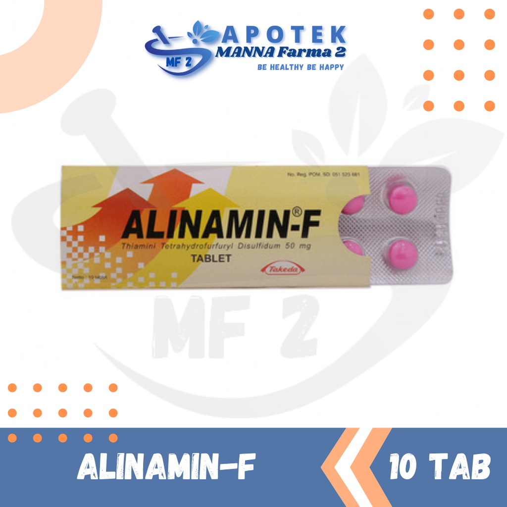 Jual ALINAMIN F (PER STRIP ISI 10 TABLET) | Shopee Indonesia