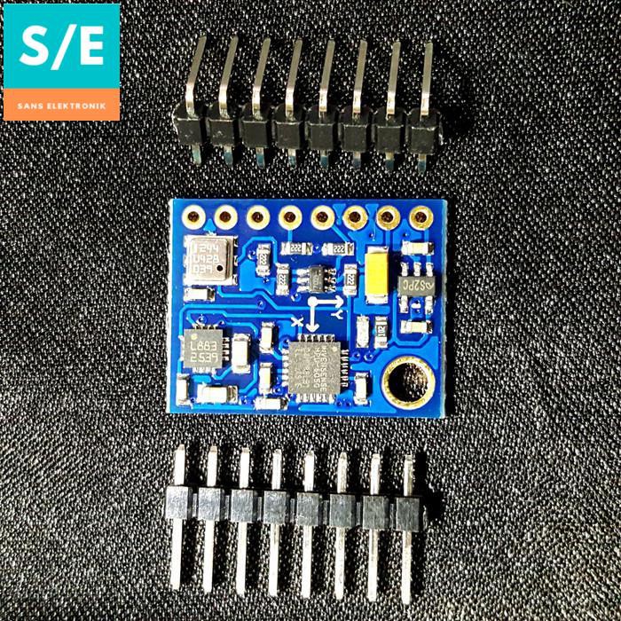 Jual Sensor Gy 87 10dof Mpu6050 Hmc5883l Bmp180 Module Gy87 For Arduino Spareparts 
