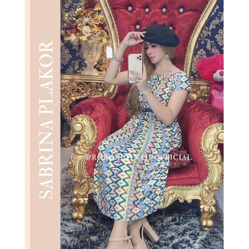 Jual Sabrina Pelakor RgB / Dress RgB / Daster RgB / Dress Sabrina ...