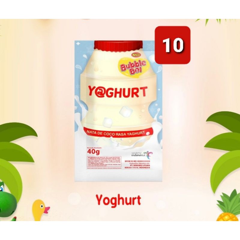 Jual Inaco Bubble Boi - Inaco Nata De Coco - Bubble Boi Anggur Leci ...