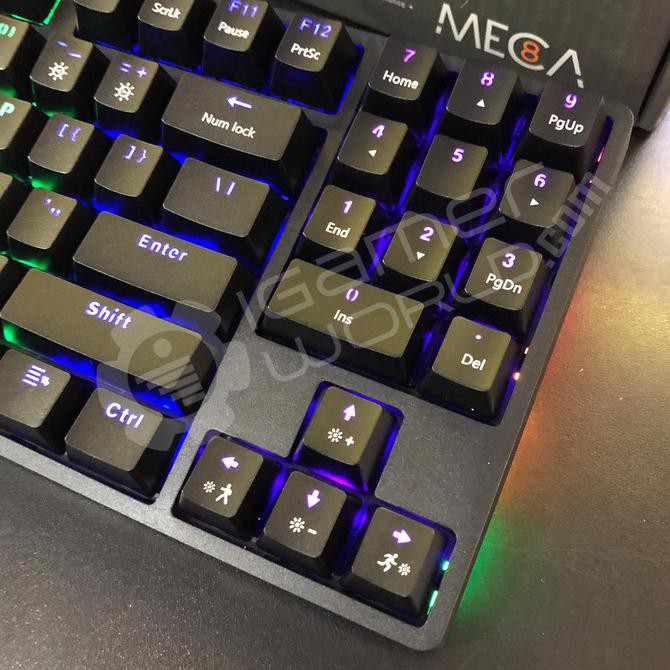 Jual Da Meca 8 Tenkeyless Mechanical Gaming Keyboard - Blue Switch ...