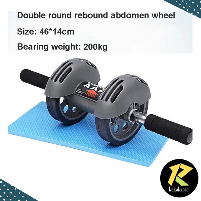 Jual AB Wheel Exercise Double power Wheel ABS roller | Shopee Indonesia