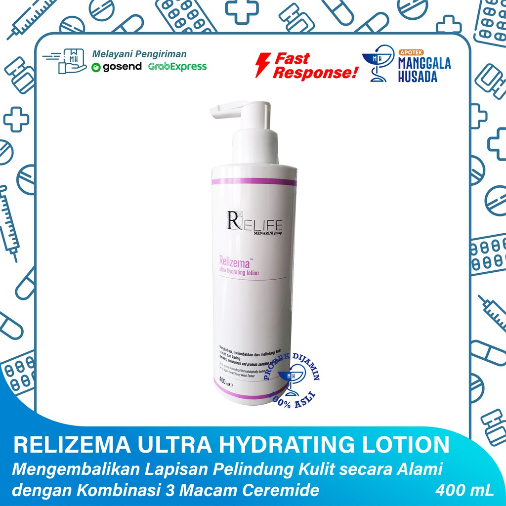 Jual RELIZEMA ULTRA HYDRATING LOTION @ 400 ML | Shopee Indonesia