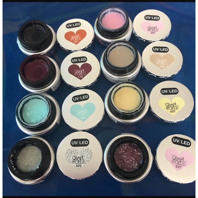 Jual Rapi Gel Nail Art Made In Japan CODE 111 ( merah ) | Shopee Indonesia