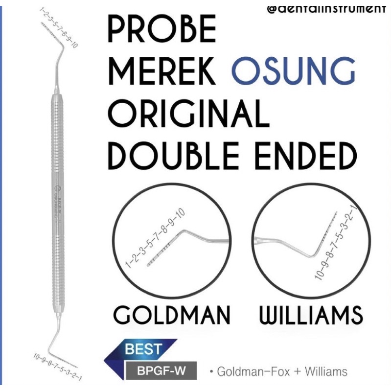 Jual D3.2 Probe Osung Tipe Goldman Fox & Williams / Instrumen ...