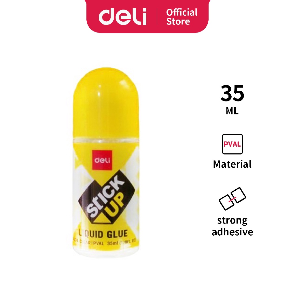Jual Deli Lem Cair Liquid Glue 30ml cepat kering melekat sangat kuat ...