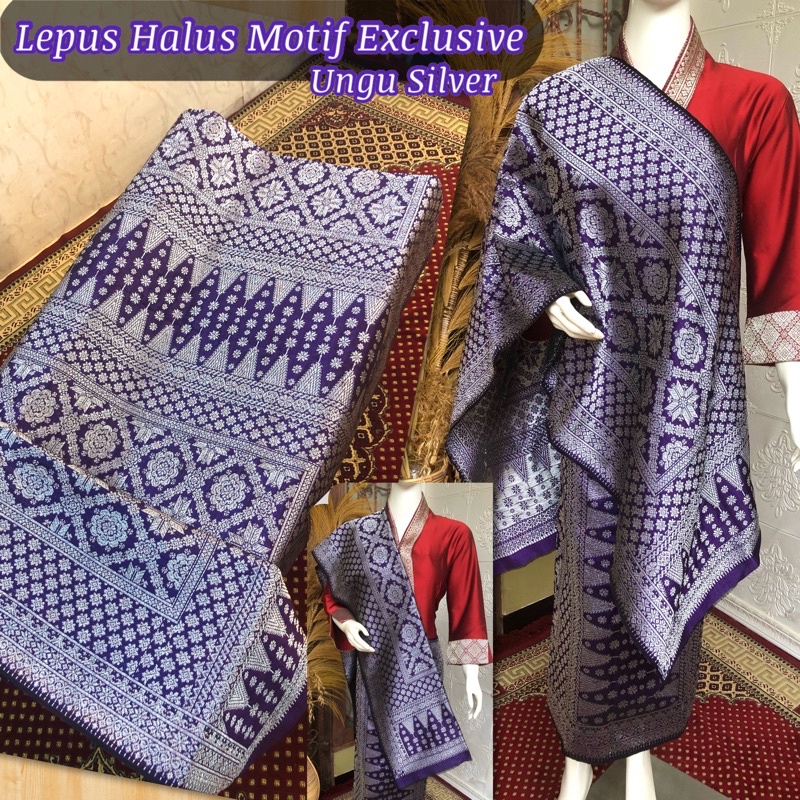 Jual Ragam warna Songket Lepus Halus Exclusive Gebeng ORI /songket tenun asli palembang /ilham ...