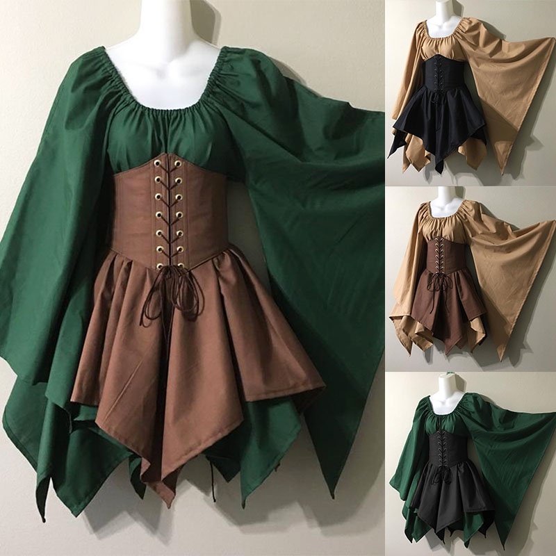 Jual Gaun Setelan Korset Bertali Wanita Dewasa | Shopee Indonesia