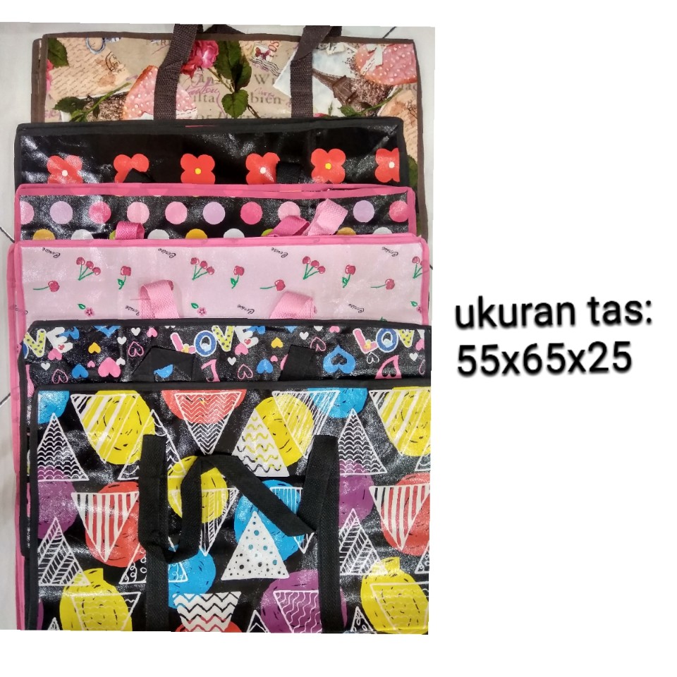 Jual Tas Karung/Tas Belanja Serbaguna/Tas Laundry Ukuran 55 x 65 WARNA ...