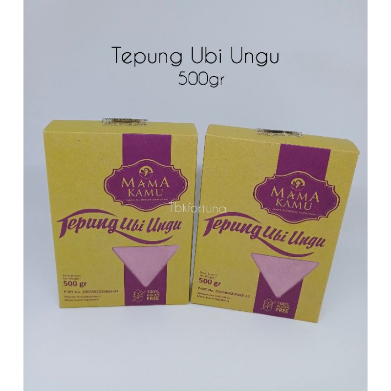 Jual Diskon 50%!!!Tepung ubi ungu Mama kamu 500gr exp bln 7 2024 ...