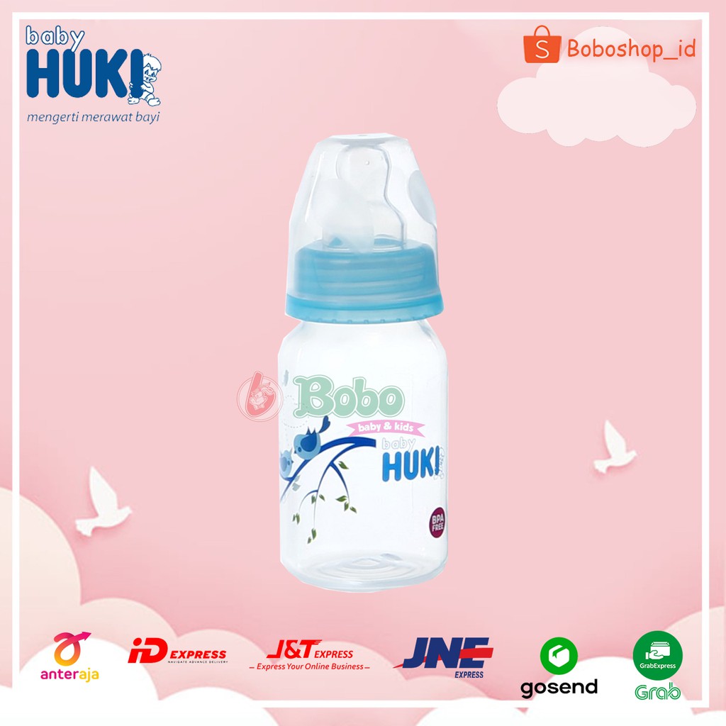 Jual HUKI CI0331 BOTOL BP CHARACTER A 120 ML / BOTOL SUSU BAYI / BOTOL ...