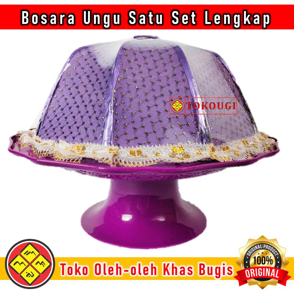 Jual Perlengkapan Bosara Satu Set Khas Bugis Makassar Lengkap Warna ...