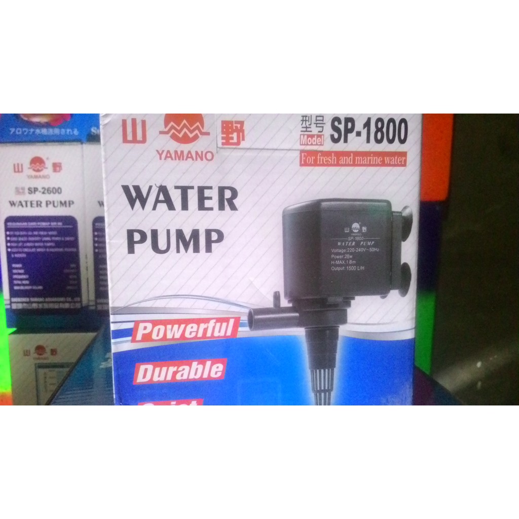 Jual Pompa Celup SUBMERSIBLE Filter Power Head YAMANO SP1800 - SP 1800 ...