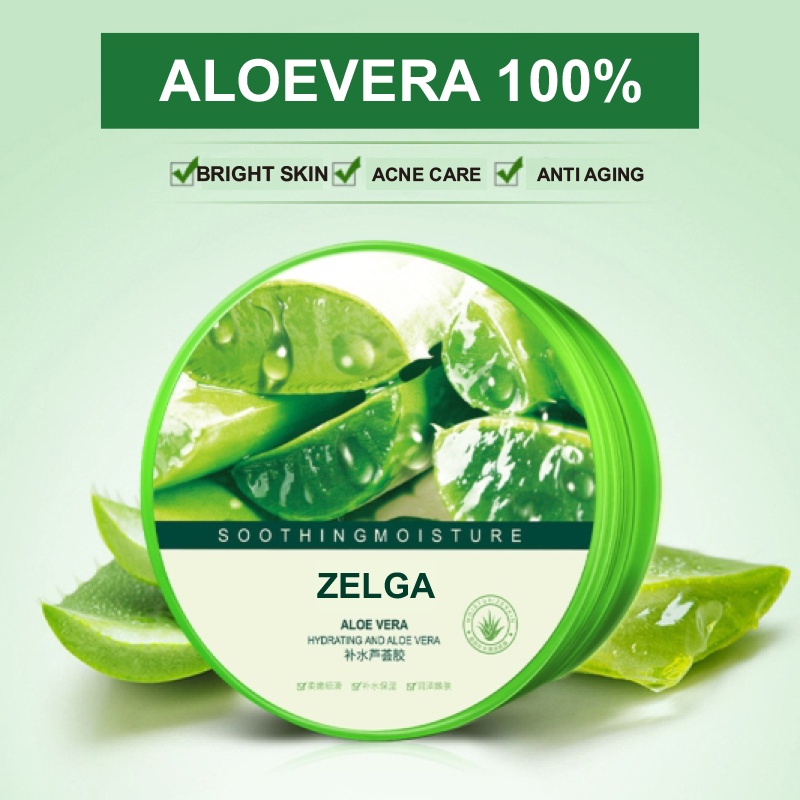Jual ZELGA Aloe Ointment Gel Natural 220g NATURE REPUBLIC ALOE VERA ...