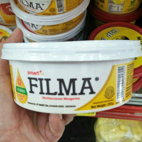 Jual Filma Margarin Serbaguna 250 gr Tub/Oles/Roti/Kue Kering/Nasi ...