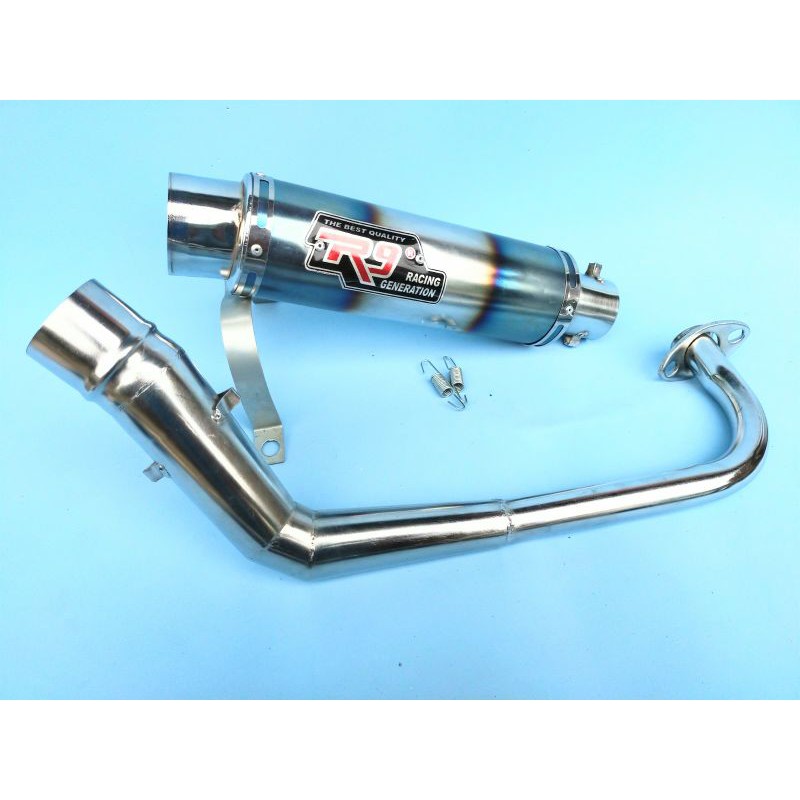 Jual KNALPOT RACING R9 TYPE MIO, BEAT, SCOOPY, VARIO.TECHNO, VARIO LED ...